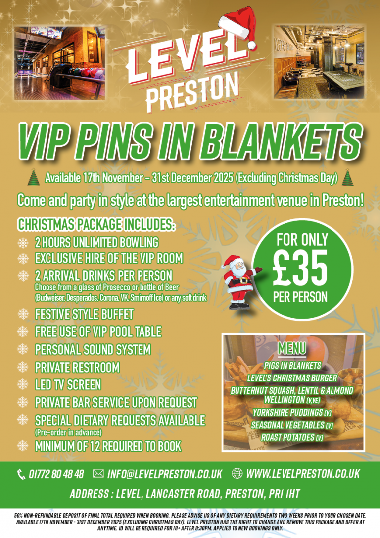 Christmas Package 2025 - Level Preston • Level